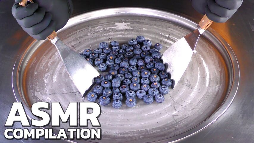 Asmr Ice Cream Rolls Compilation Tingles Tapping Scratching